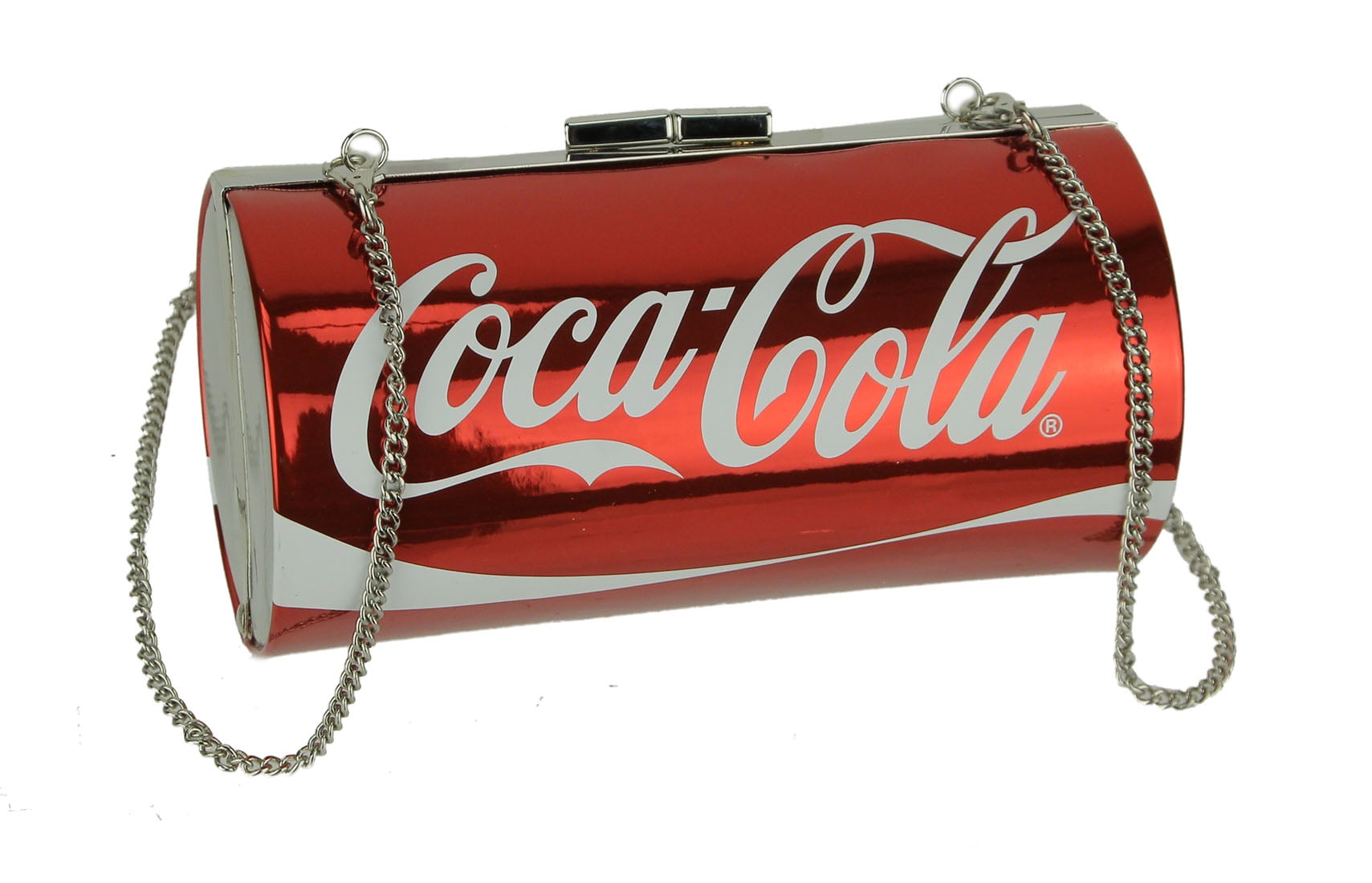 Red Coca-Cola Classic Can Barrel Bag with Removable Strap - Walmart.com