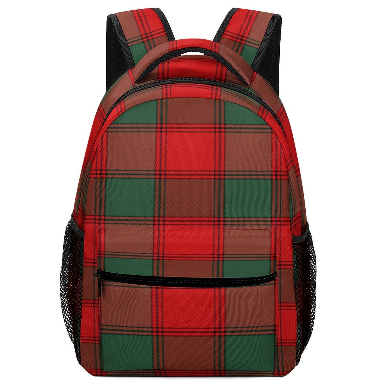 Red Colored Diamond Grid 17inch Simple Sport Backpack Messenger Bag ...