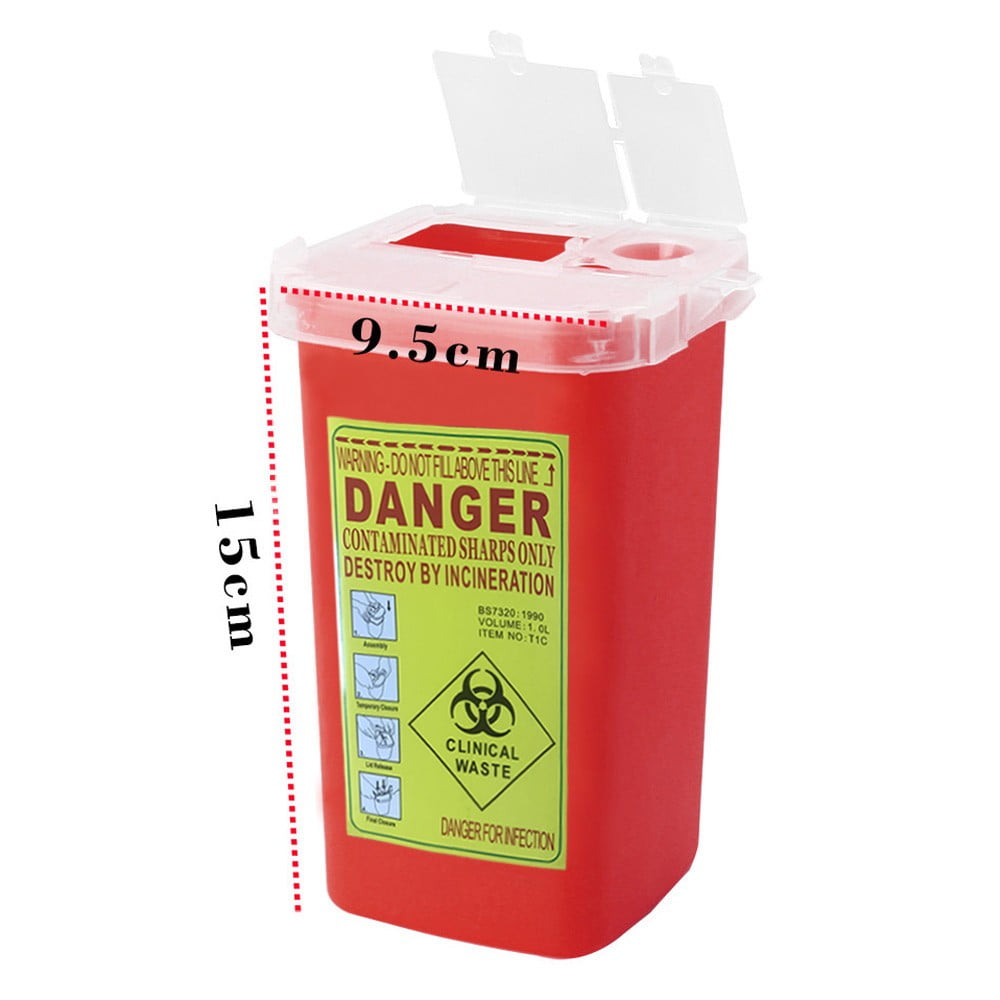 Red Container Biohazard Needle Disposal Container Sweater Bags for ...