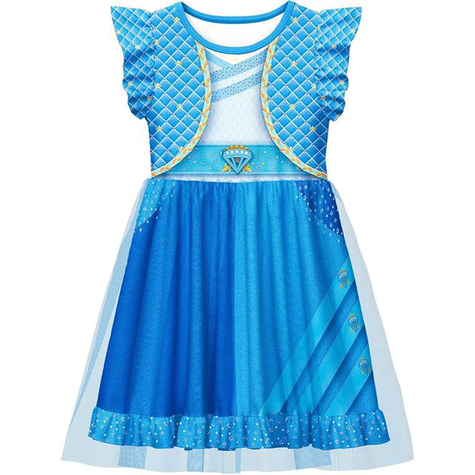 Red Costume from Descendants 4, Kids Princess Descendants Party Dress ...