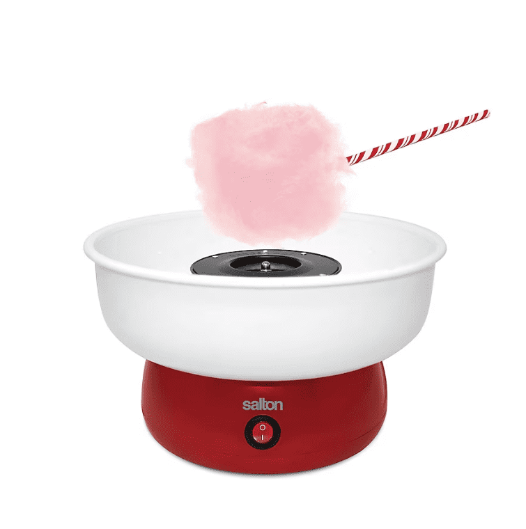 Red Cotton Candy Machine, 450-Watt, Works with Hard Candy & Flossing ...
