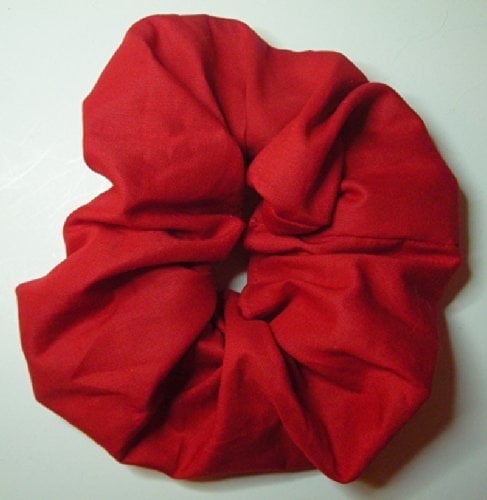 Penny's Boutique Red Cotton Scrunchy-Large - Made in the USA - Walmart.com