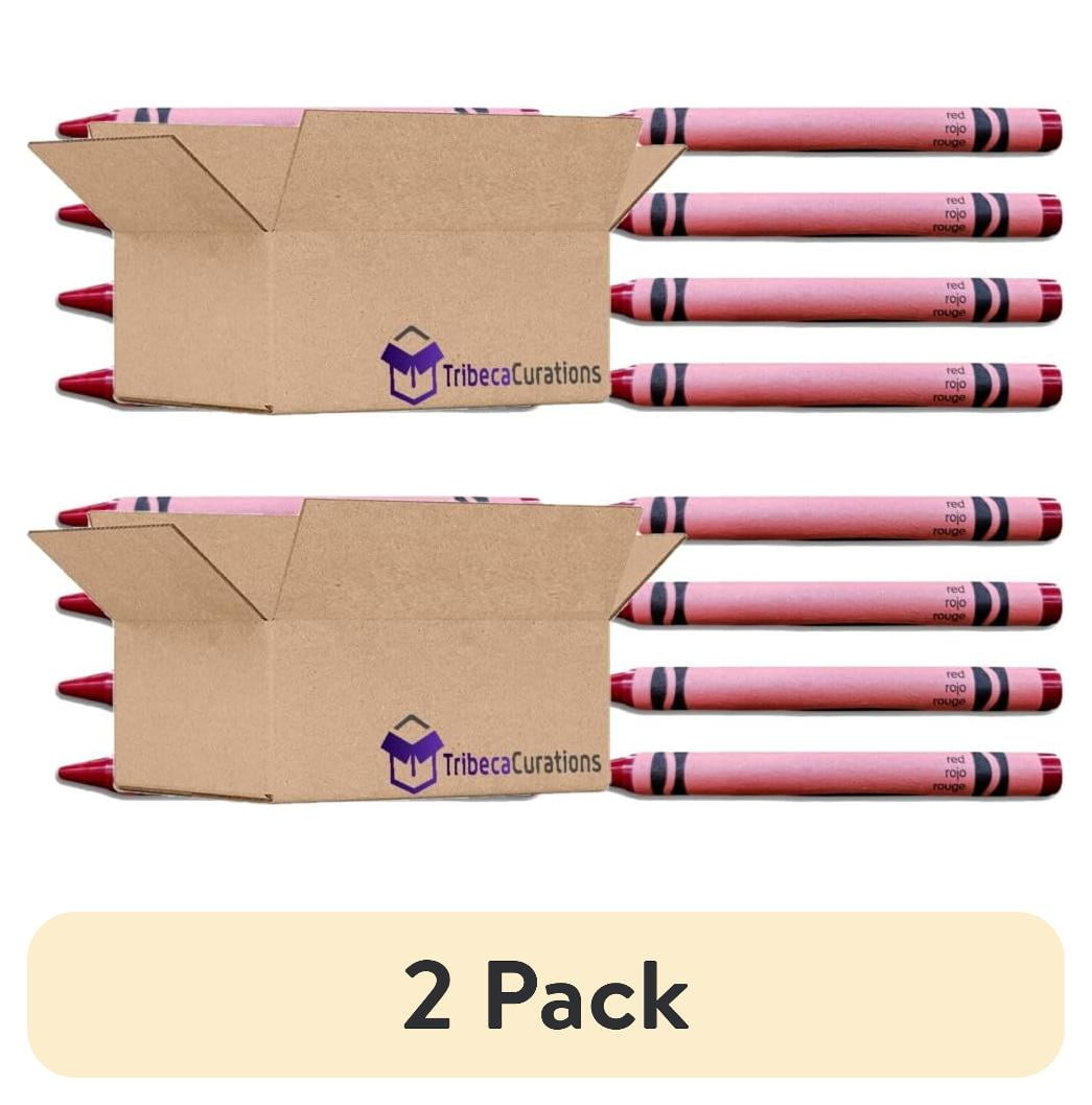 (2 pack) Red Crayon Bulk Value Pack | d 100 Count - Walmart.com