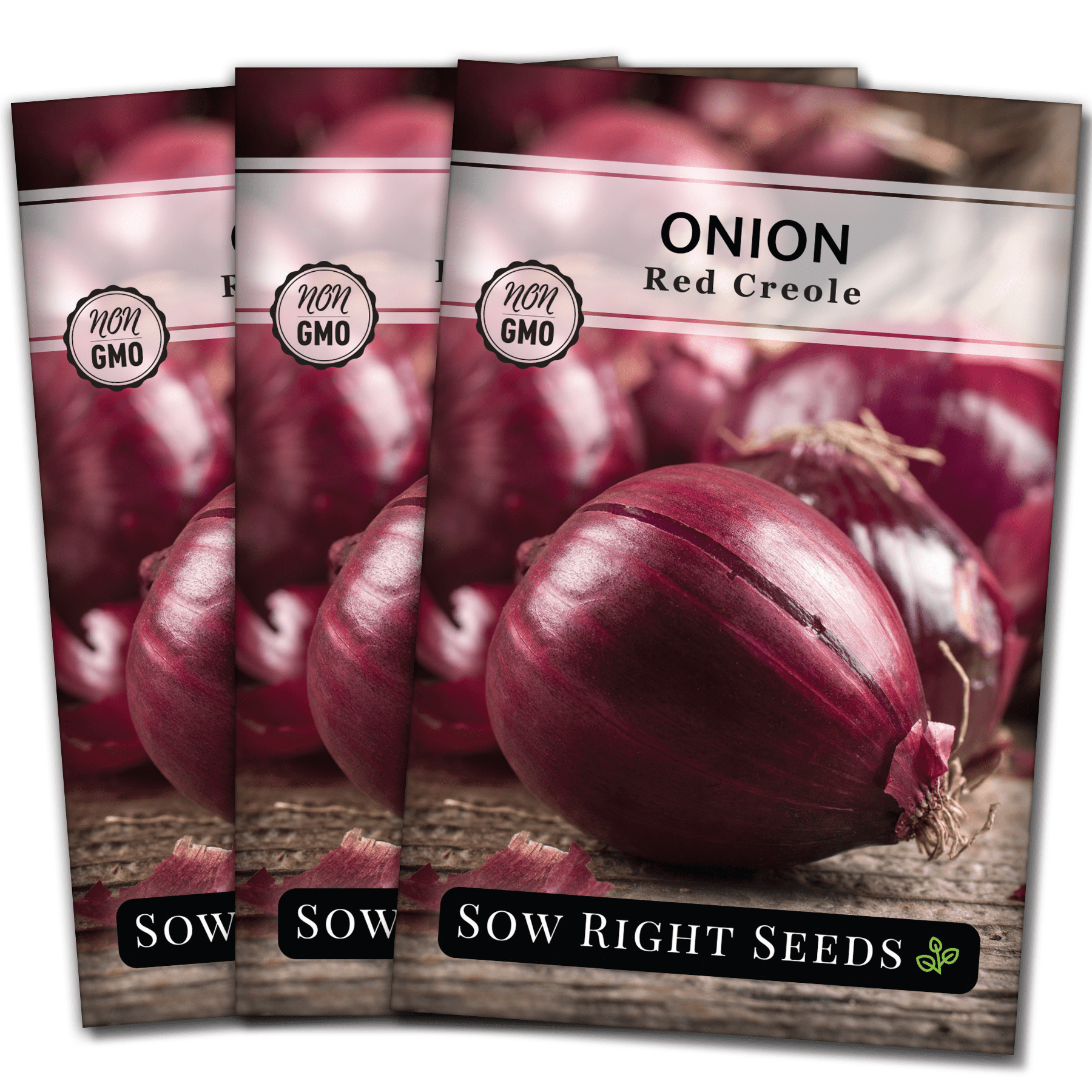 Red Creole Onion Seeds - Non GMO Heirloom Varieties for your Home ...