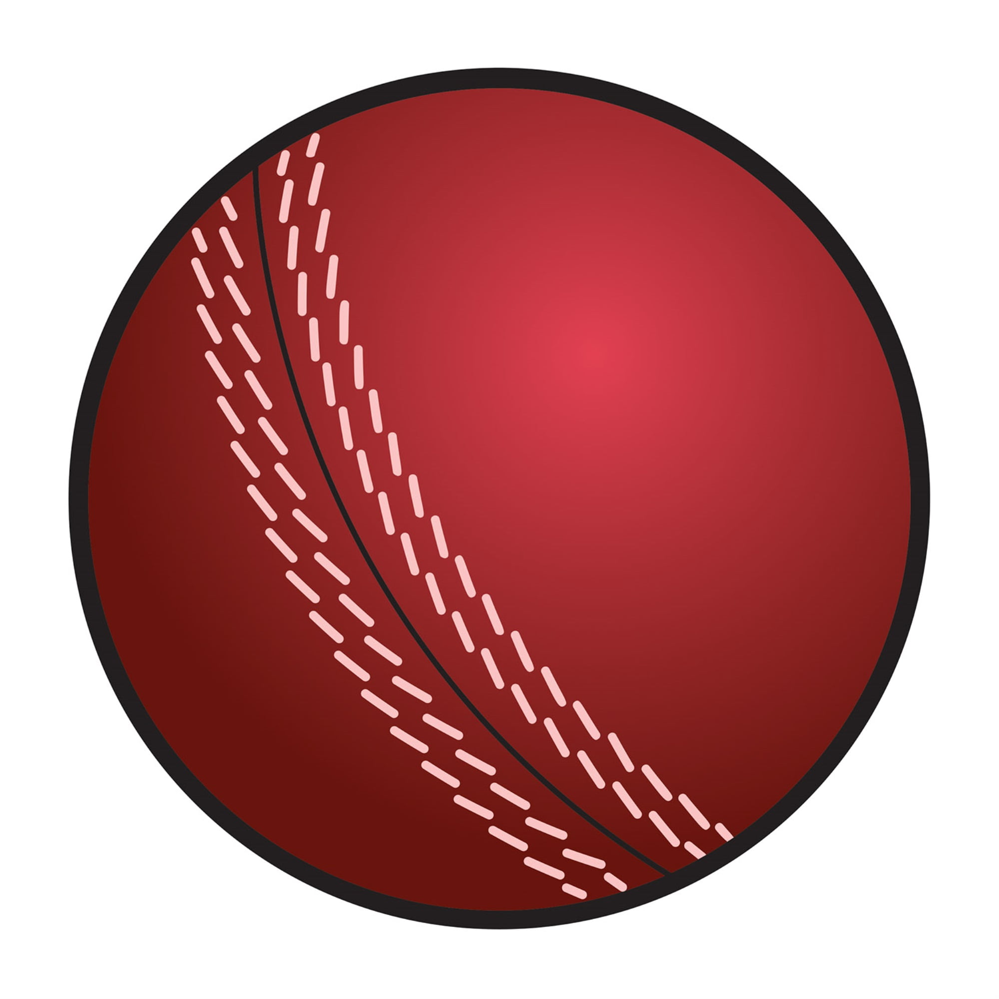 Beistle Red Cricket Ball Cutout - 1 Pc. - Walmart.com