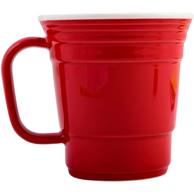 Red Cup Living 12 Oz Reusable Party Mug & Tumbler | Kitchen Beverage ...
