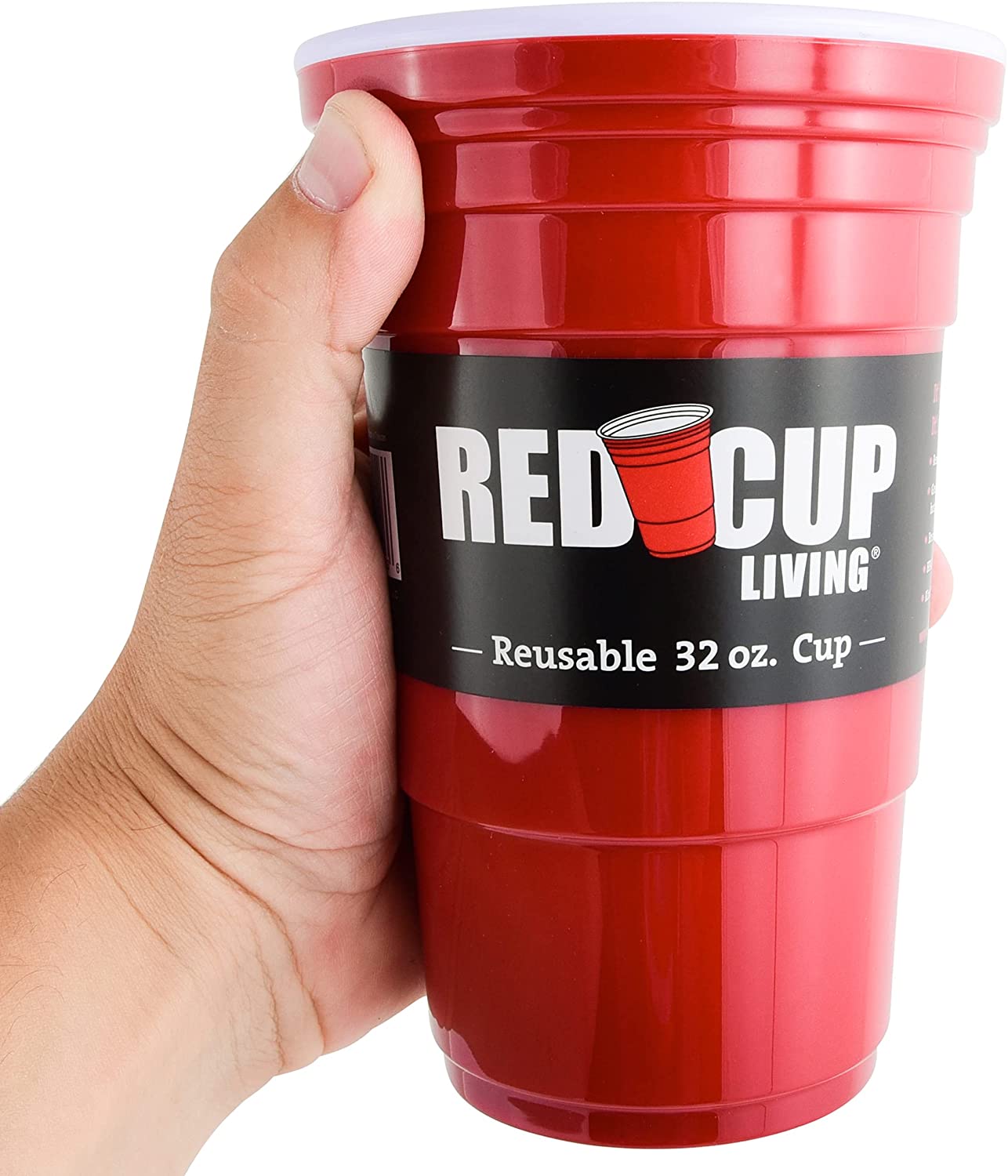 Small Plastic Cups With Lids - 25 Pack - Walmart.com