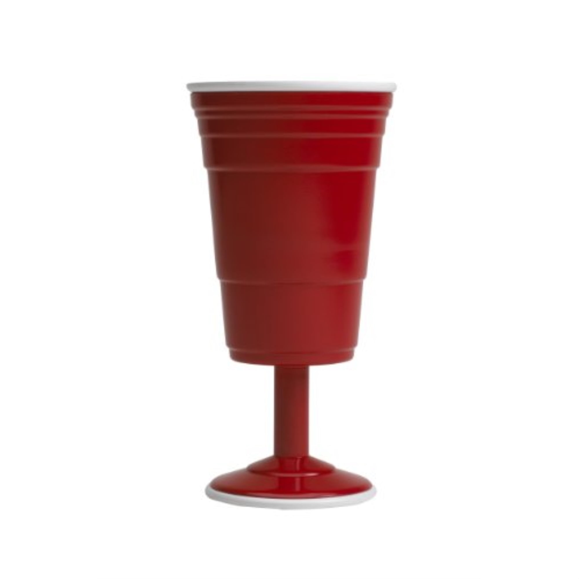 Red Cup Living 8 Oz Plastic Stemmed Wine Cup | Reusable, Eco-Conscious ...