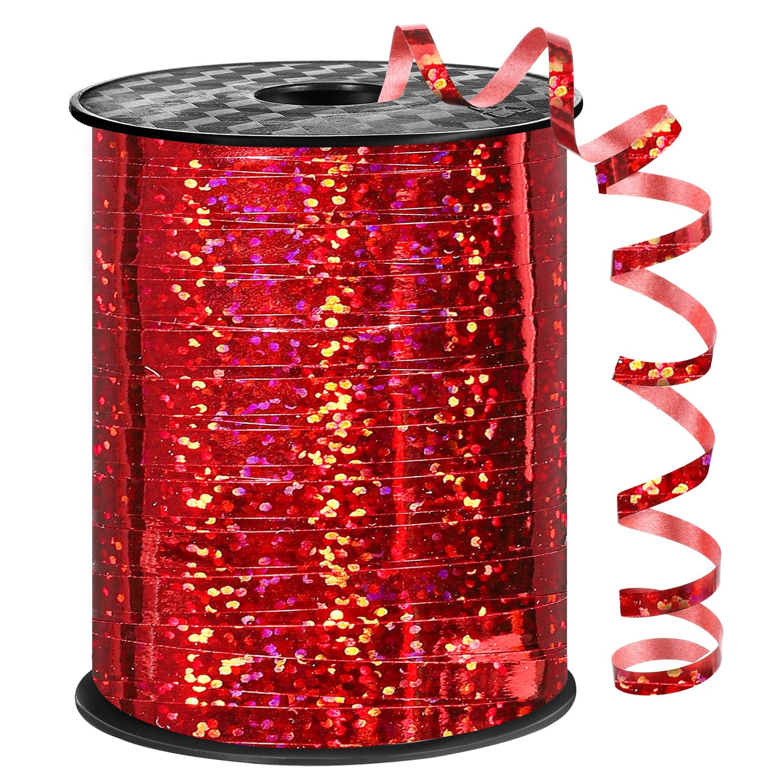 Red Curling Ribbon 600 Yards 1/5 Inch Balloon String Ribbon Thin Craft ...