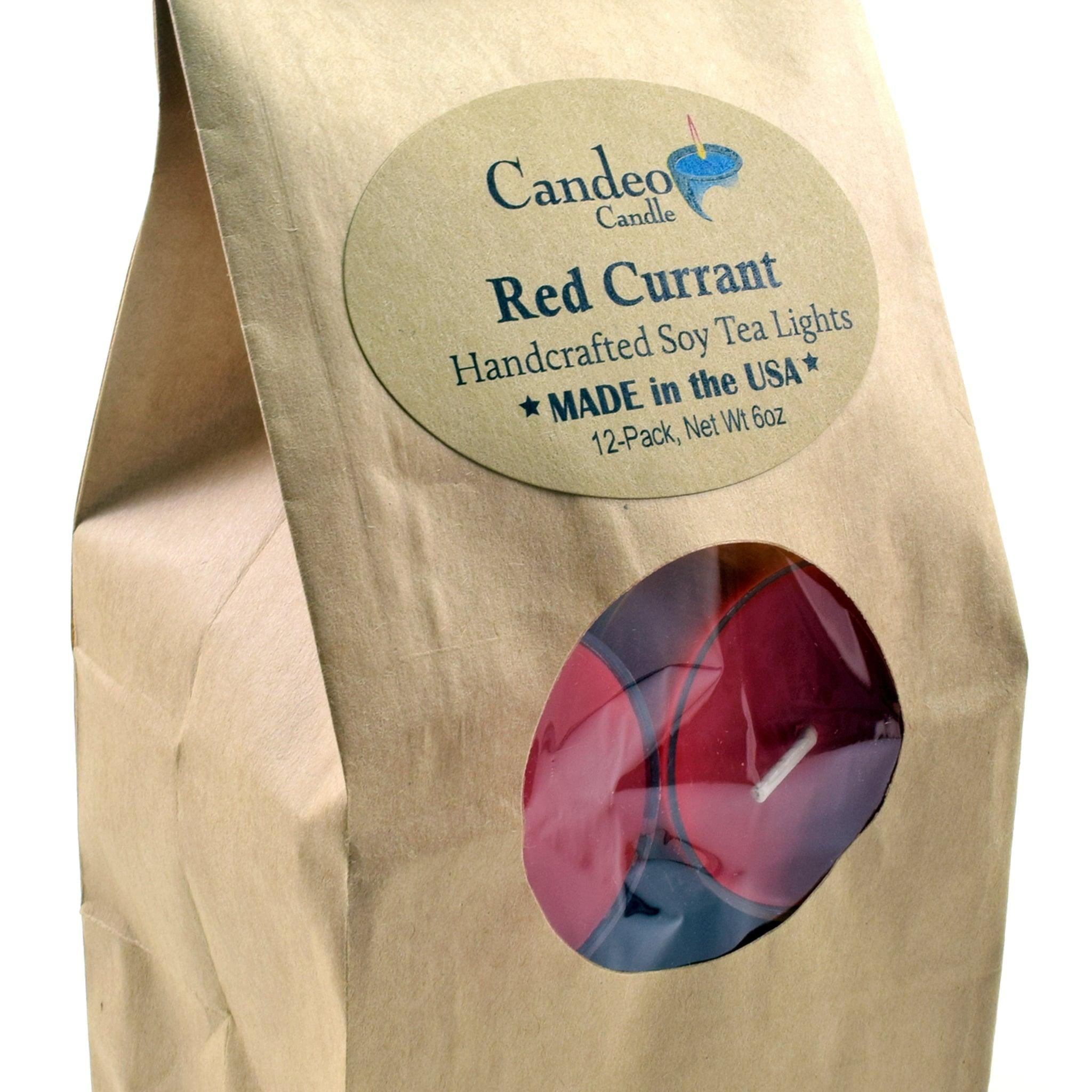 Red Currant, Soy Tea Light 12-Pack - Walmart.com