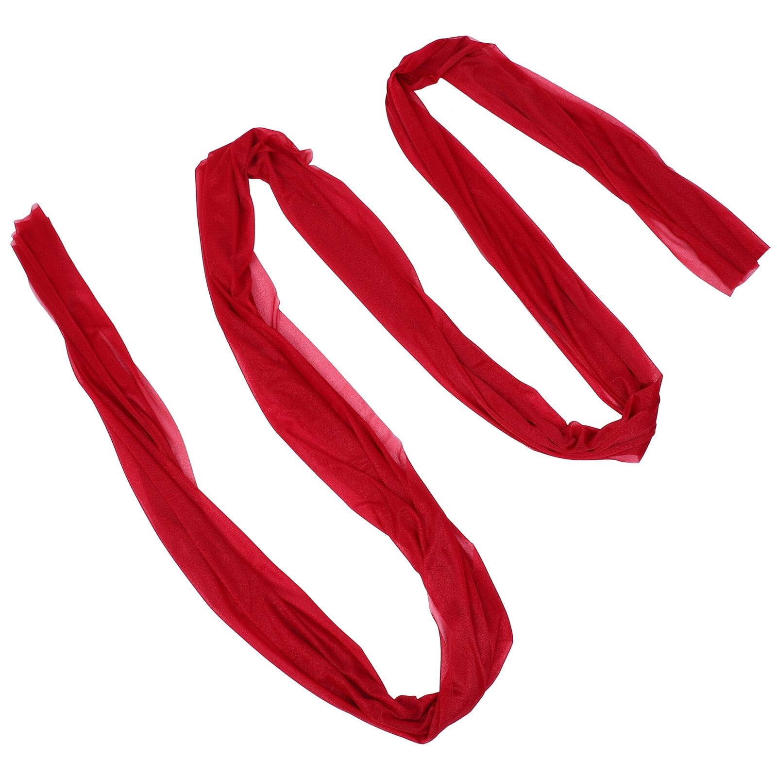 Red Curtain Decor Ceiling Drapes Arched Window Coverings Decorate ...