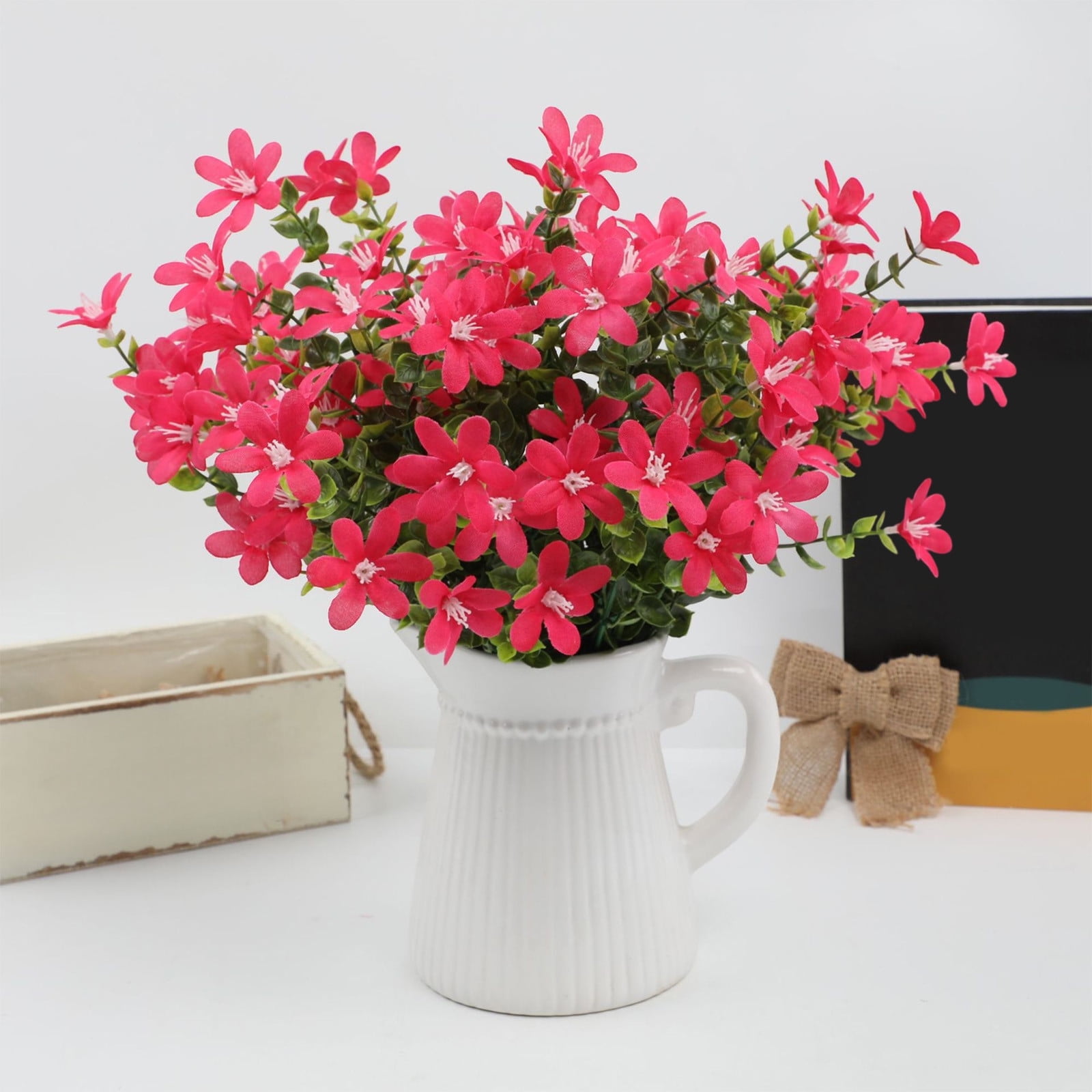 Avdolw Simulation Flower Bouquet, 14.57in Artificial Floral Arrangement ...
