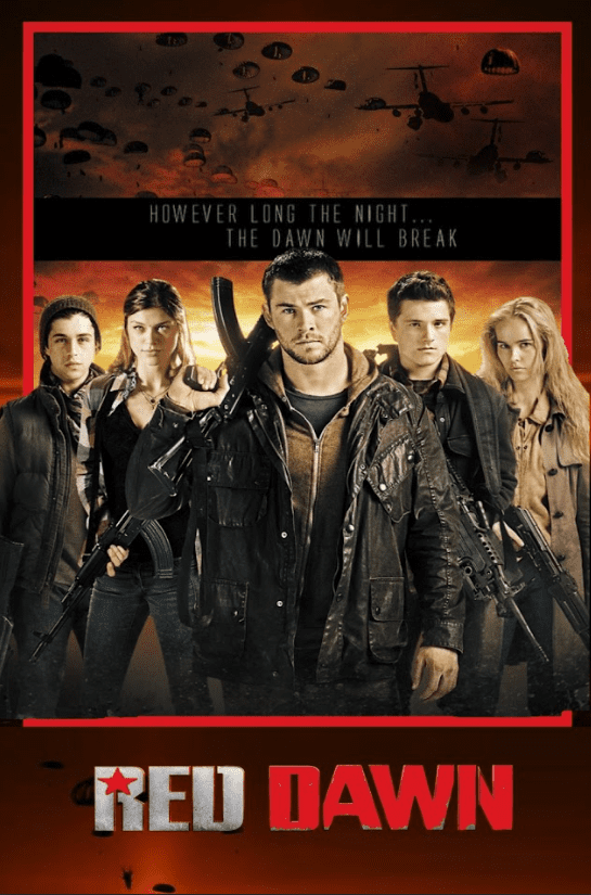 Red Dawn 2012 Poster 24x36 - Chris Hemsworth Action War Thriller Remake ...