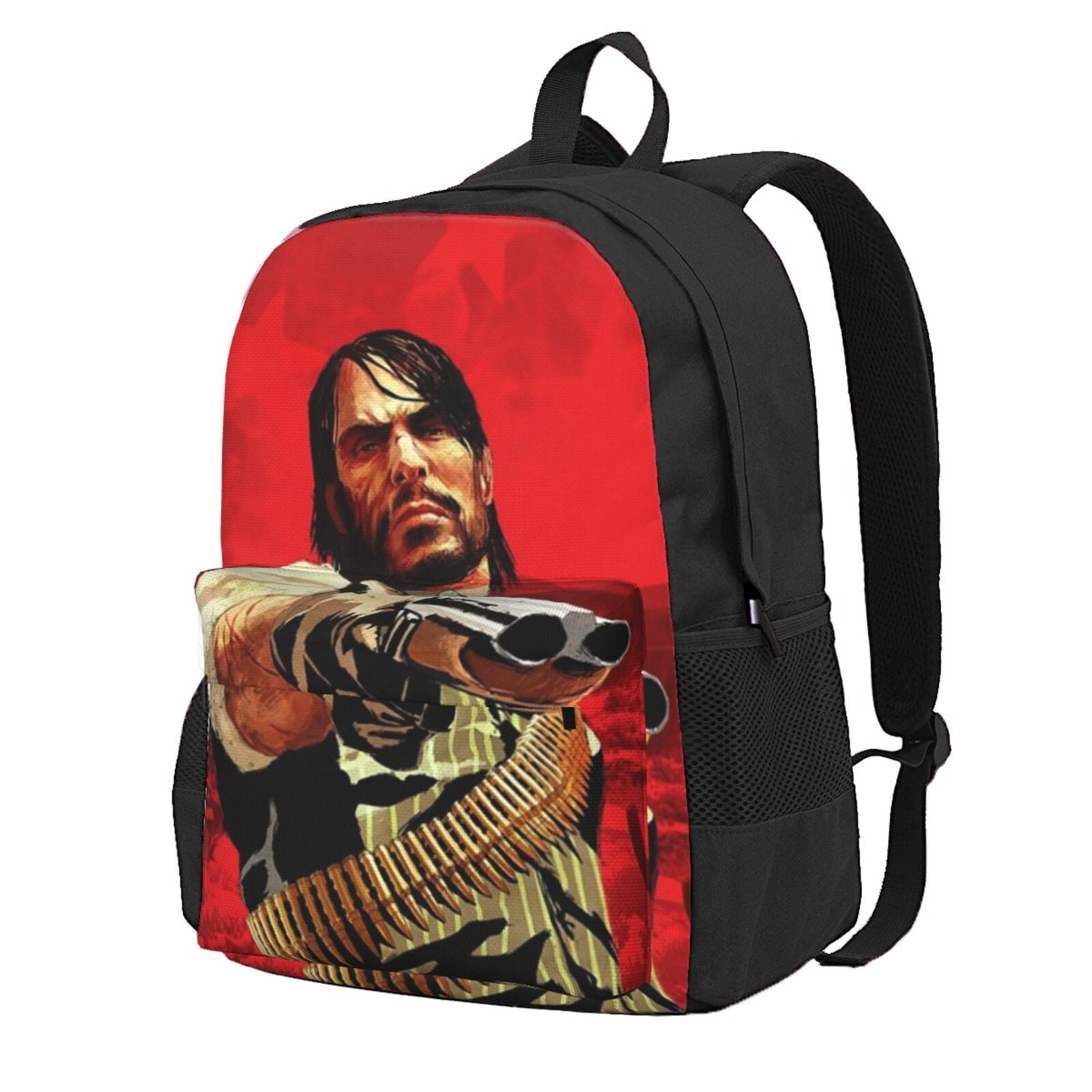 Red De-Ad Game Redemption Adult Backpack Trendy Unisex Casual Rucksack ...