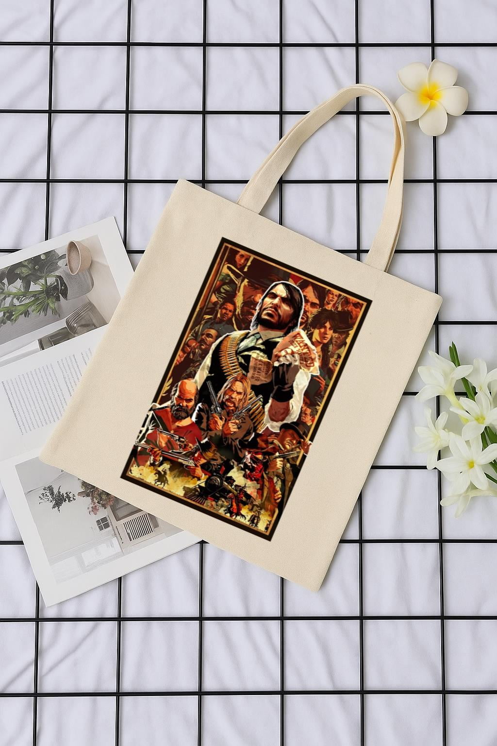 Red Dead Redemption (1&2) Gamer Bag Collection, Video Gaming Tote Bag ...