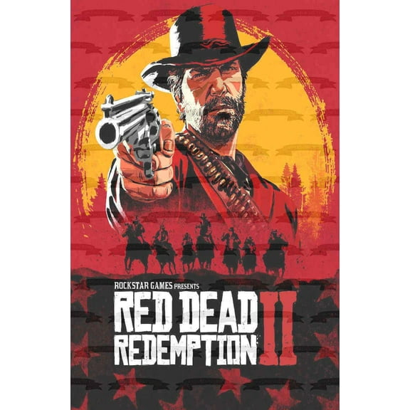 Red Dead Redemption Cake Topper