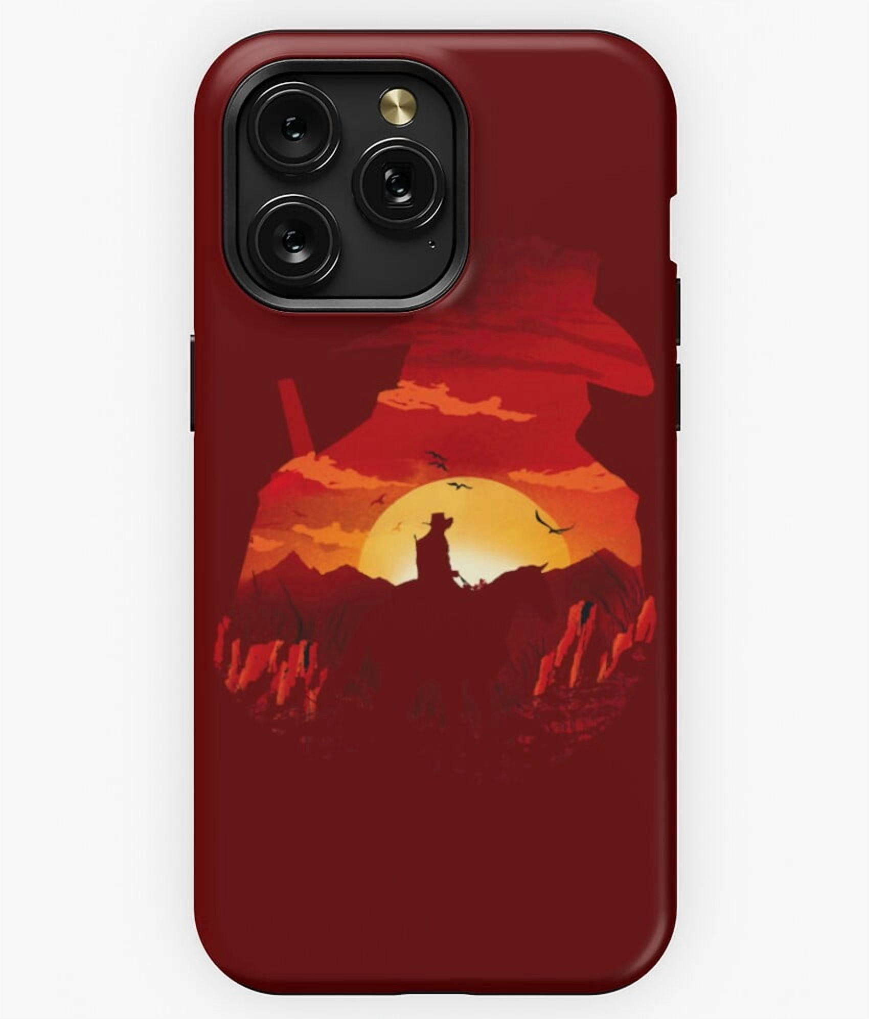 Red Dead Redemption 2 Logo M2413 Phone Case for iPhone 17 16 15 14 13 ...