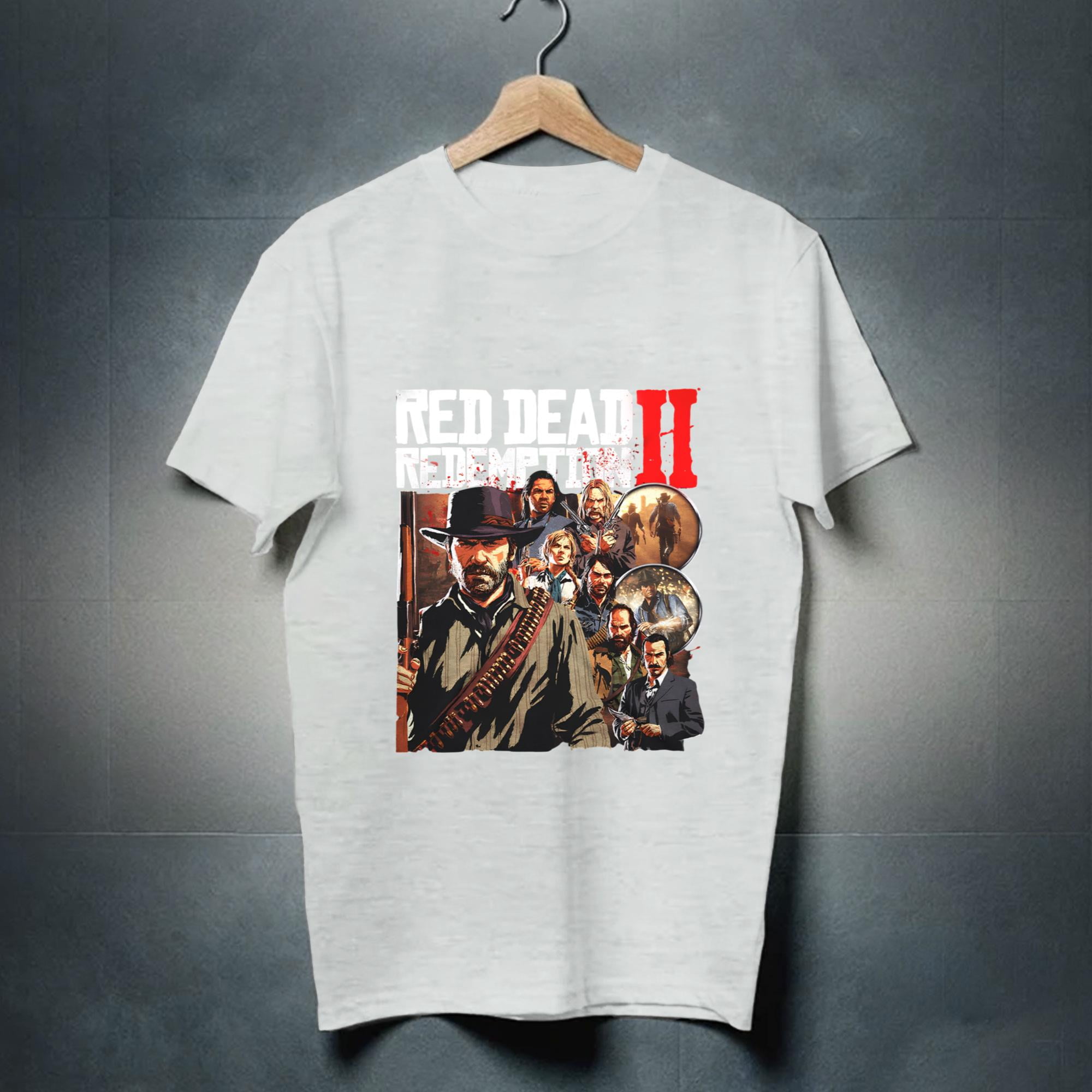Red Dead Redemption 2 T-Shirt-TH1878 - Walmart.com