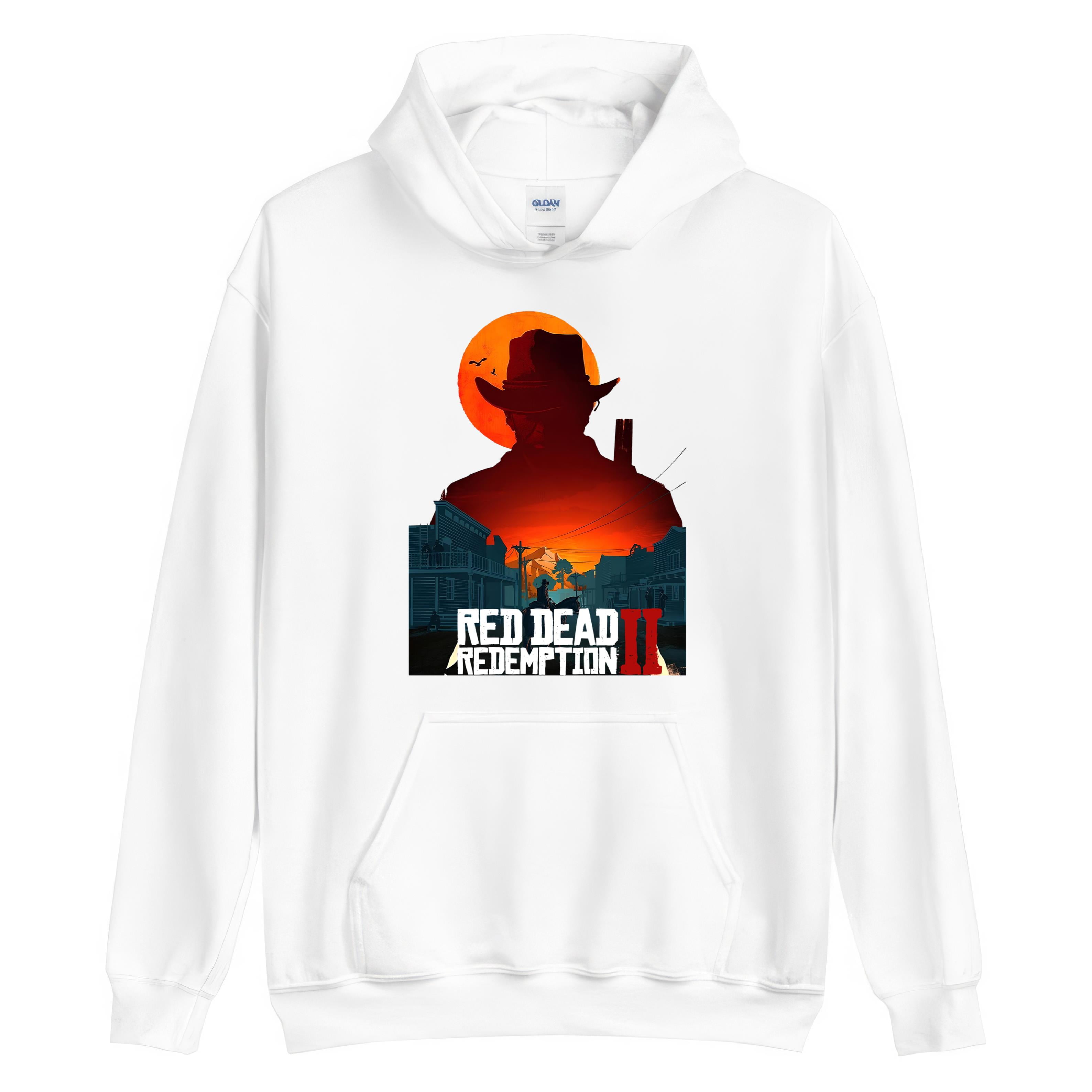 Red Dead Redemption 2 T-shirt Arthur Morgan fan game gift - Walmart.com