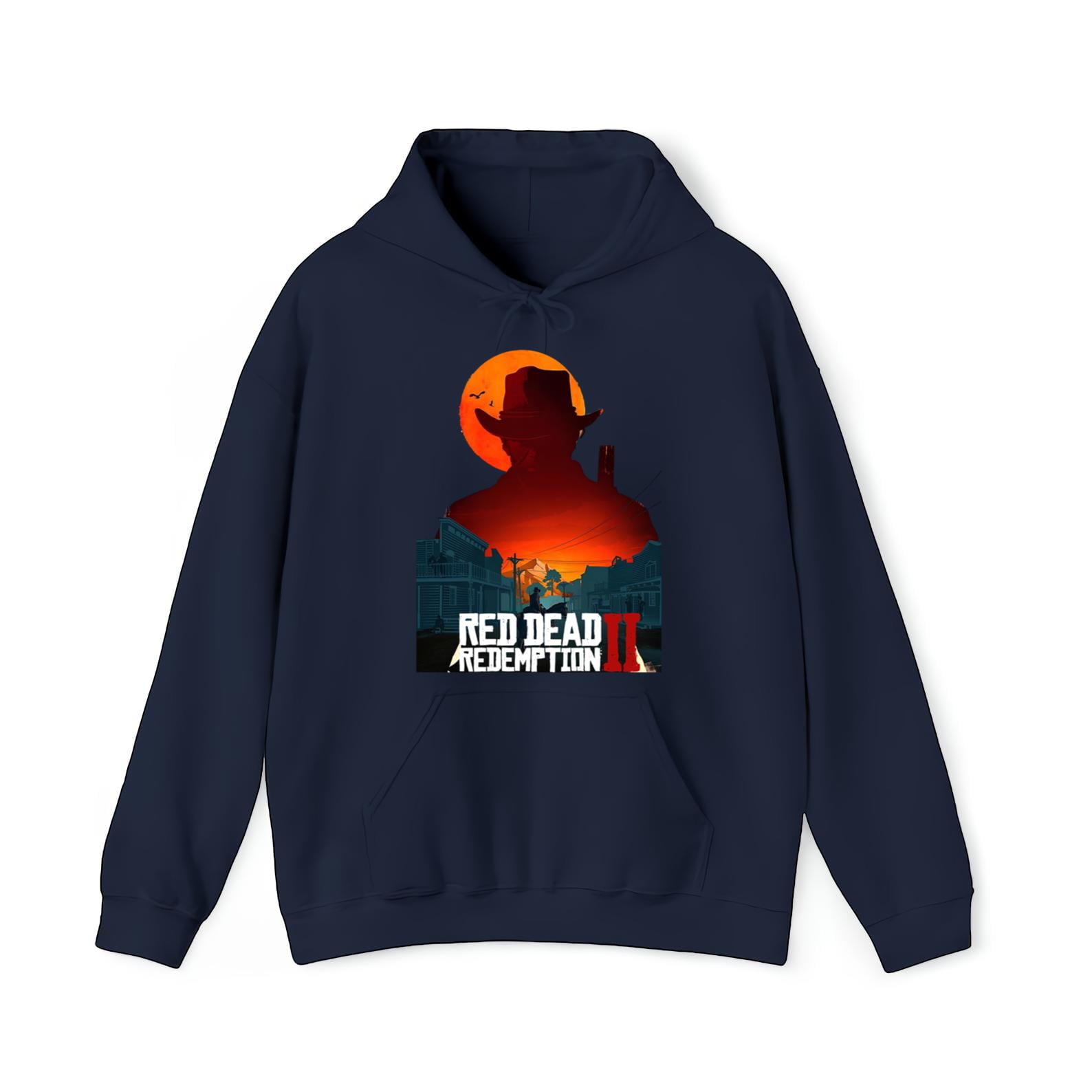 Red Dead Redemption 2 T-shirt Arthur Morgan fan game gift - Walmart.com