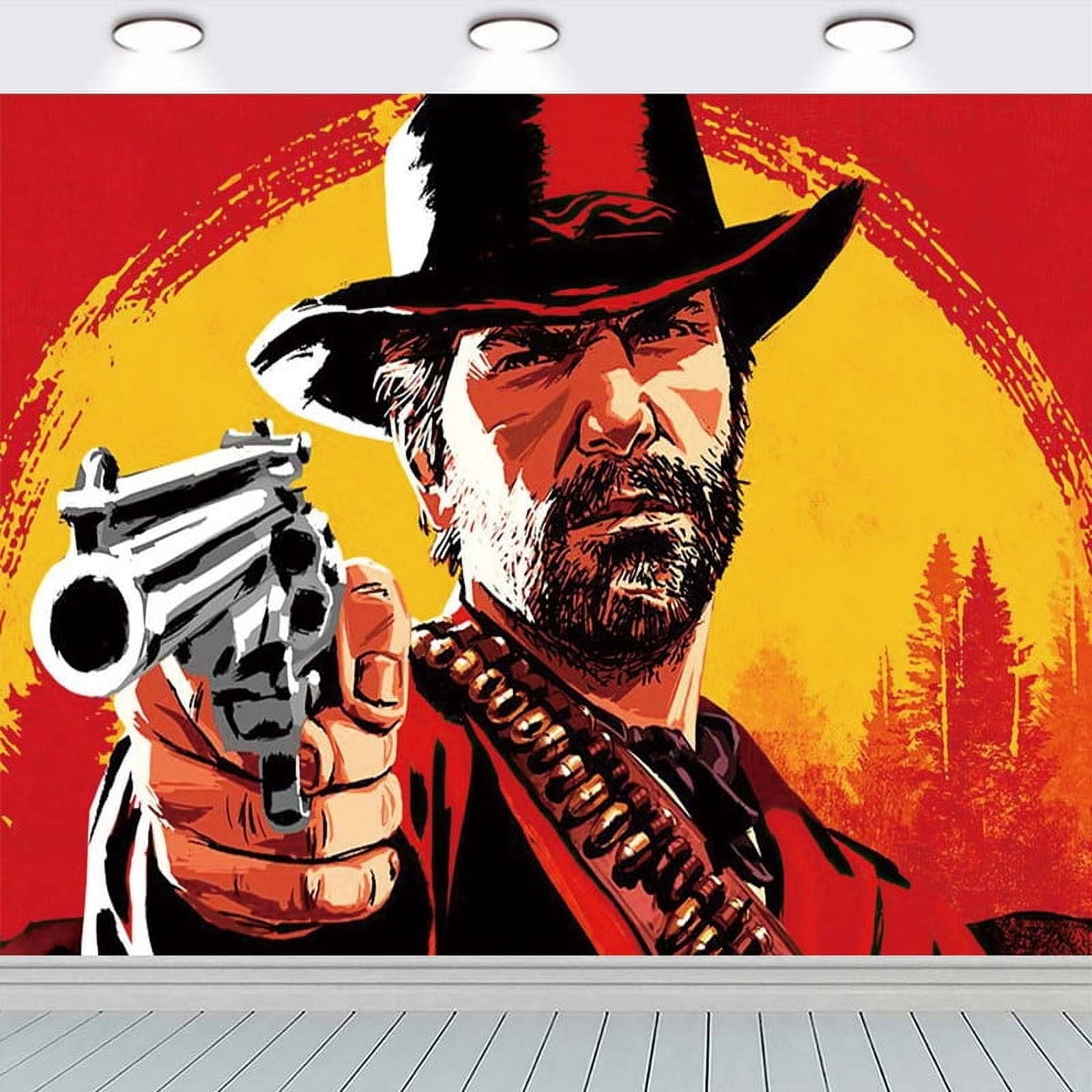 Red Dead Redemption Background for Photography Backdrop Banner Party ...