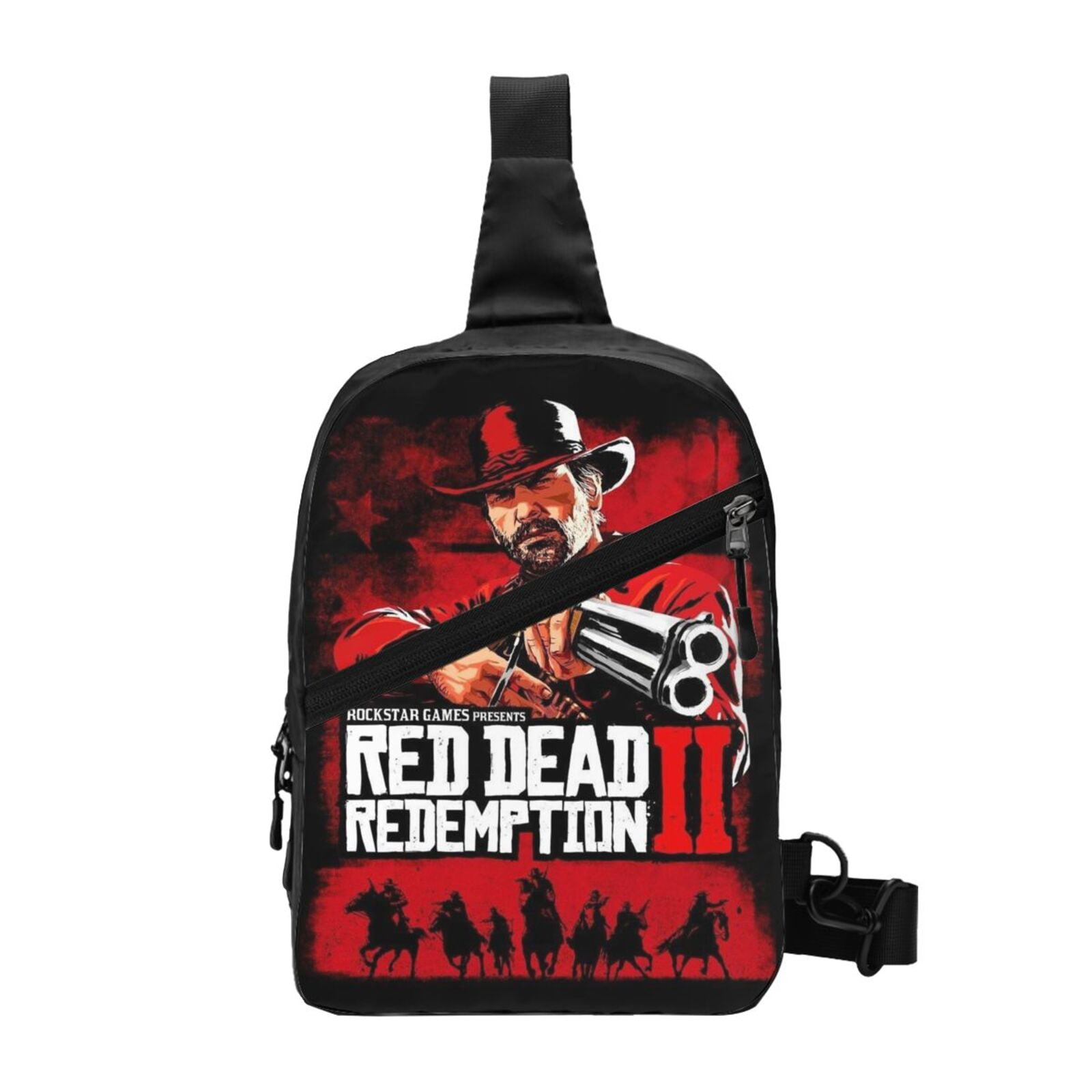 Red Dead Redemption Chest Bag Multi-Pocket Sports Waist Pack Foldable ...