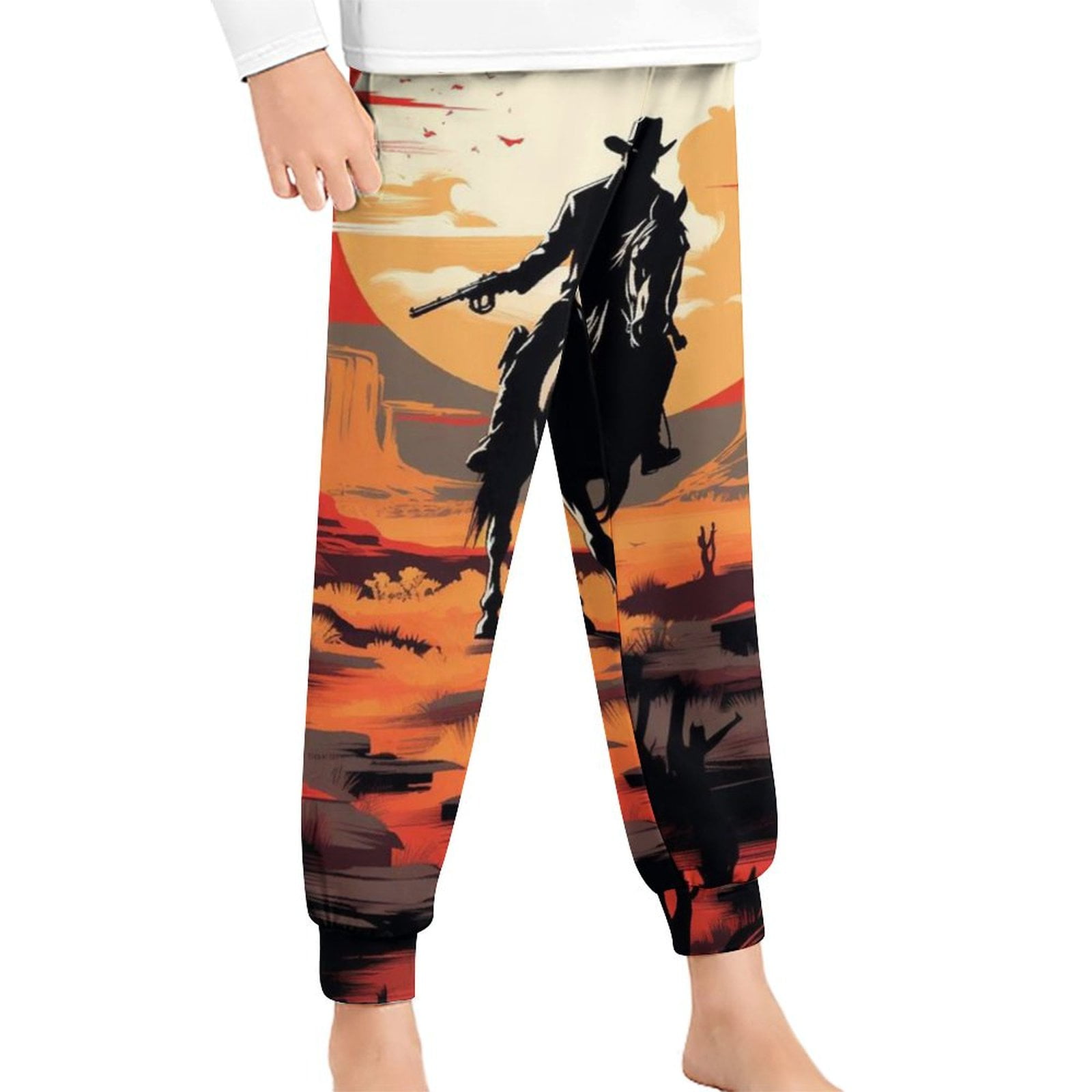 Red Dead Redemption Children's Pjamas Soft 3D Printing Pj Pants Lounge ...