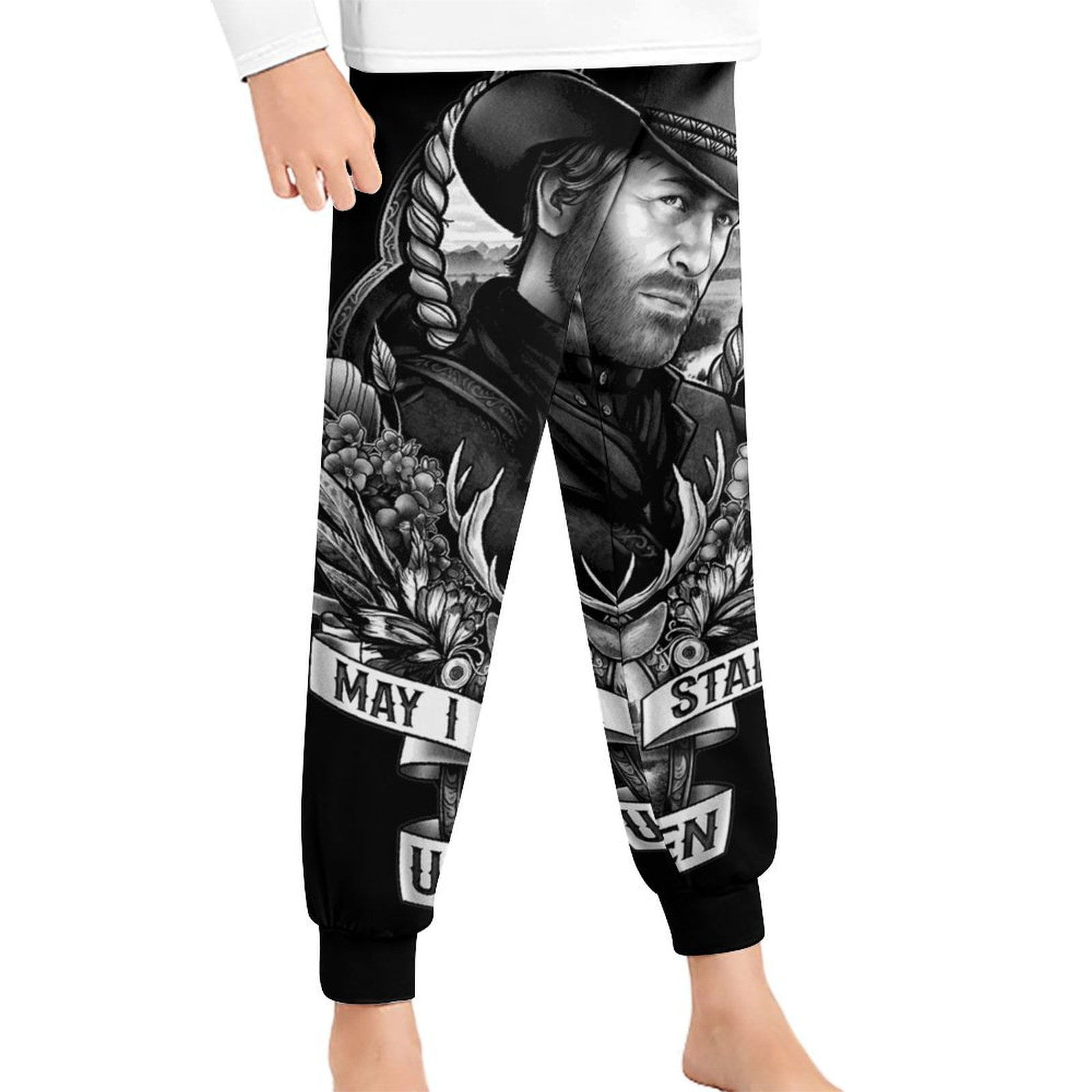 Red Dead Redemption Children's Pjamas Soft 3D Printing Pj Pants Lounge ...
