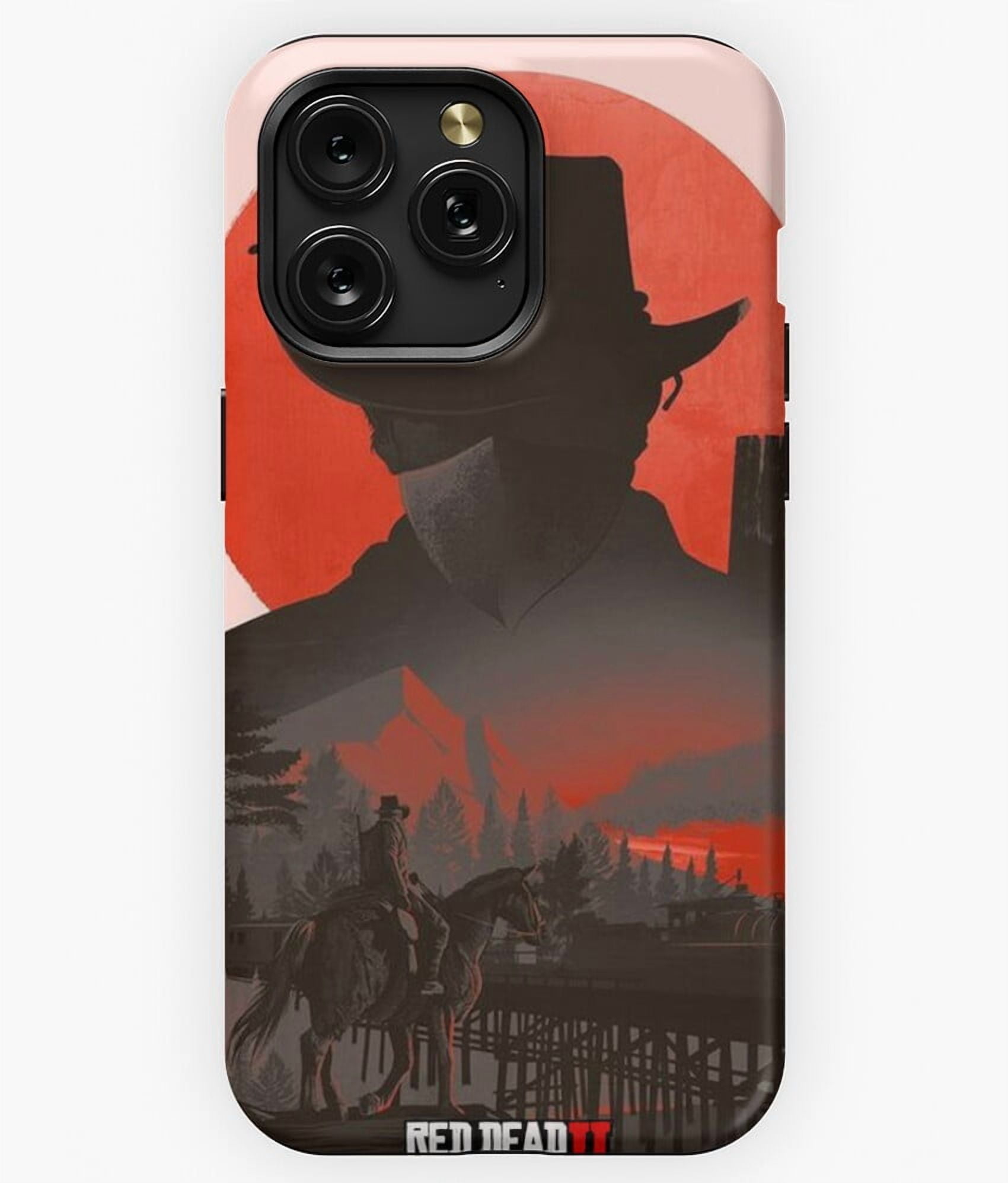 Red Dead Redemption Fan Logo M2423 Phone Case for iPhone 17 16 15 14 13 ...