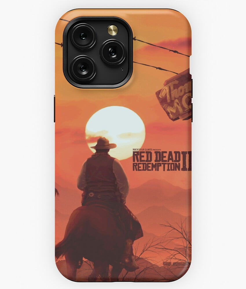 Red Dead Redemption Fan Logo M2608 Phone Case for iPhone 17 16 15 14 13 ...