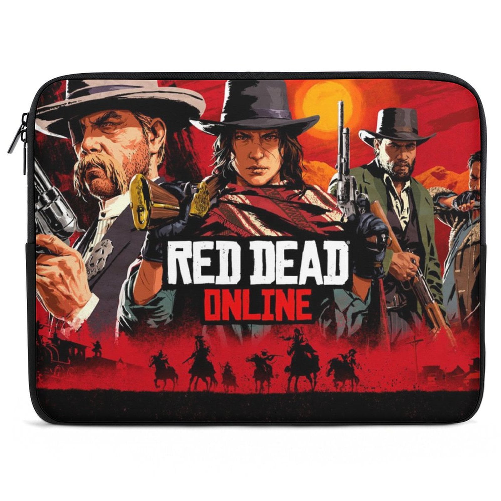 Red Dead Redemption Laptop Sleeve Carrying Case Laptop Cover Handbags ...