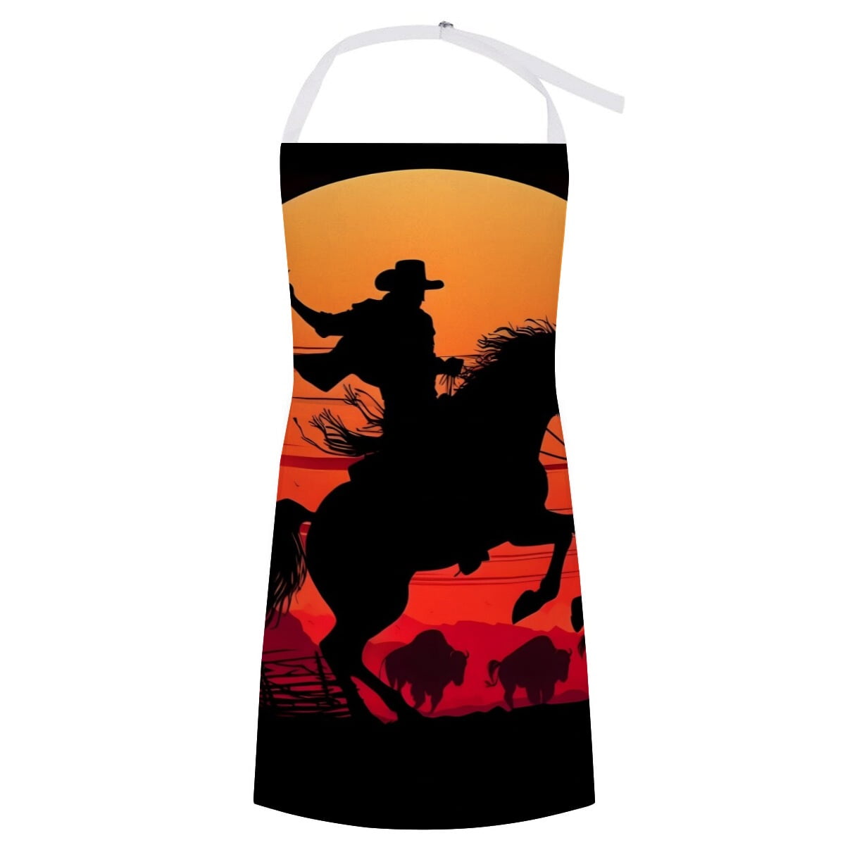 Red Dead Redemption Pattern Apron Fashionable And Durable The Focus Of ...