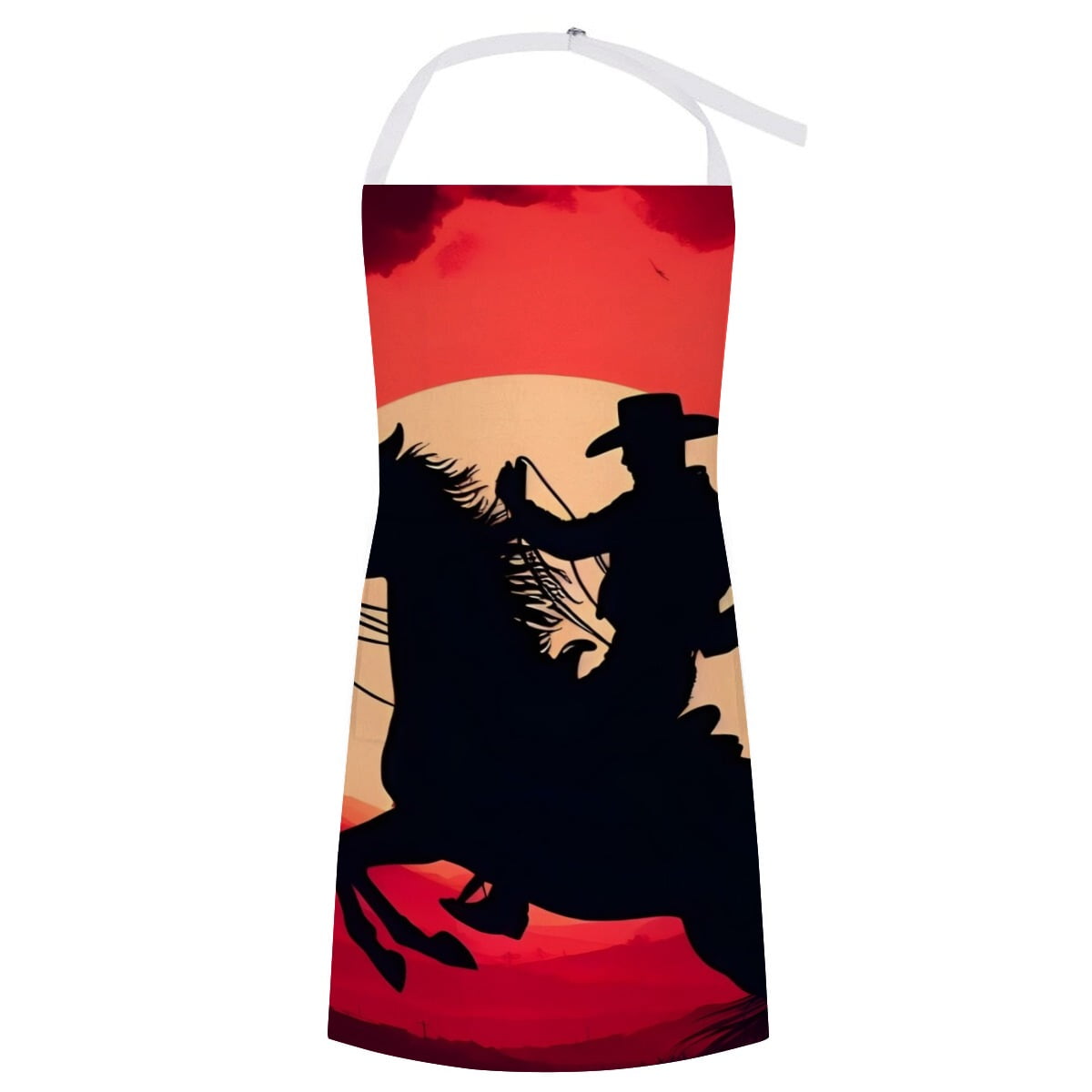 Red Dead Redemption Pattern Apron Fashionable And Durable The Focus Of ...