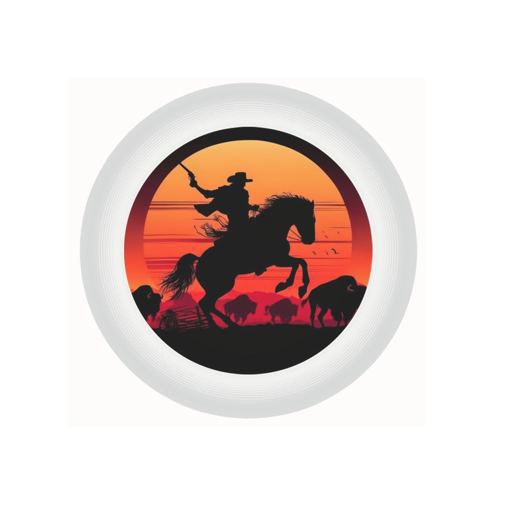 Red Dead Redemption Patterned Frisby Slip Resistant And Stable Throw ...