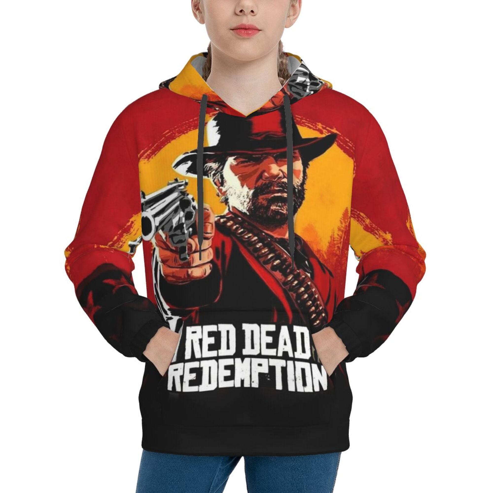 Red Dead Redemption Rdr Fashion Youth Hoodies Sweatshirts Long Sleeve ...