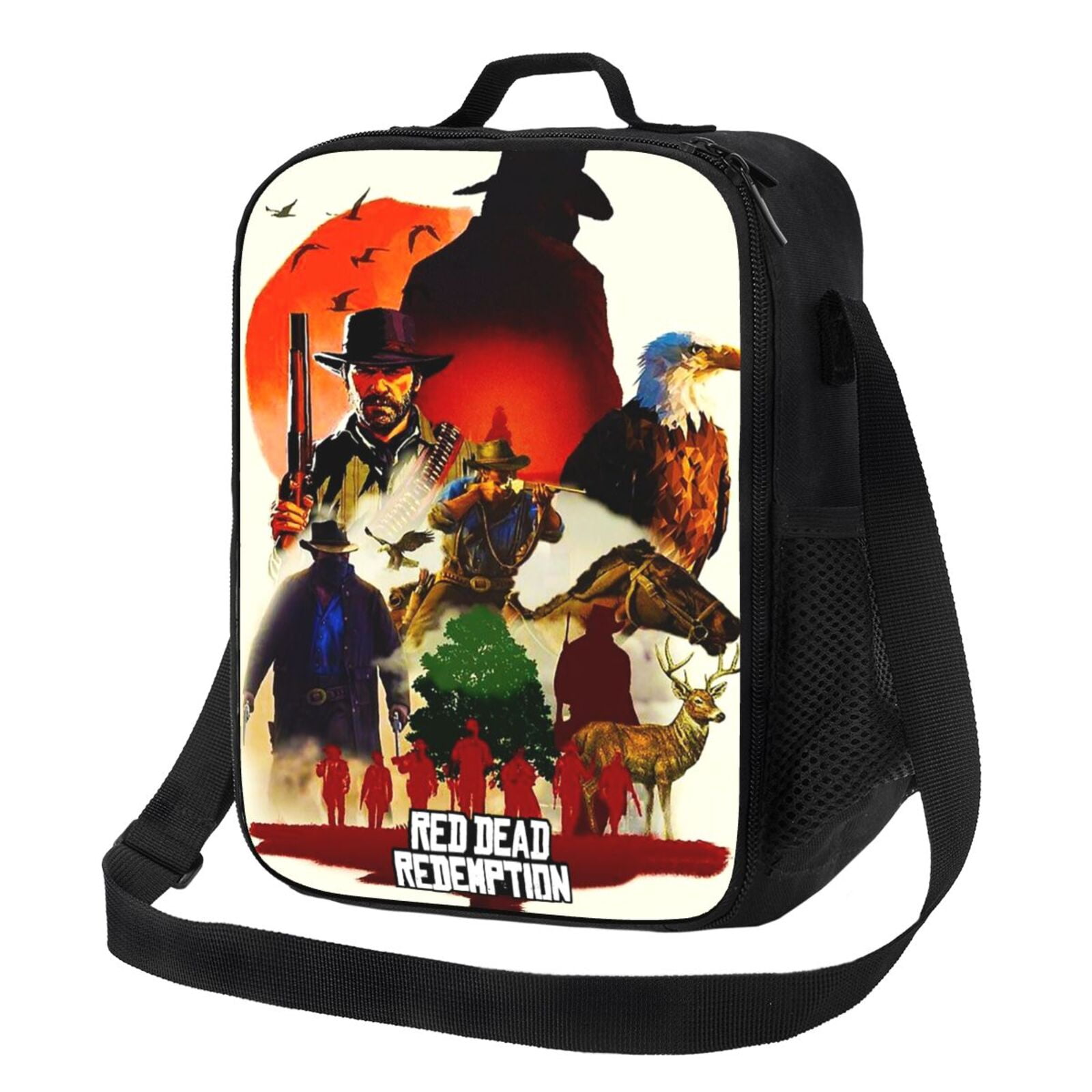 Red Dead Redemption Rdr Insulated Lunch Bag Leakproof Waterproof ...