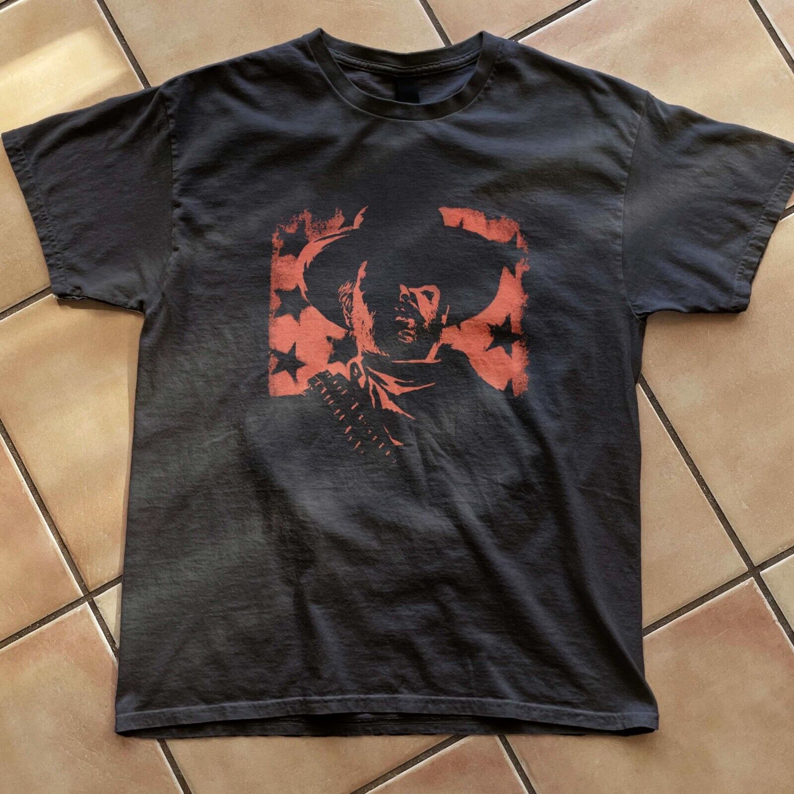 Red Dead Redemption gaming tee black, Vintage Gaming Shirt Y2k Xbox 360 ...
