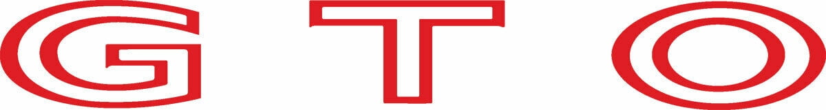 Red Deck Lid Trunk Decal For 1970-1973 Pontiac GTO 3M Backing USA Made ...