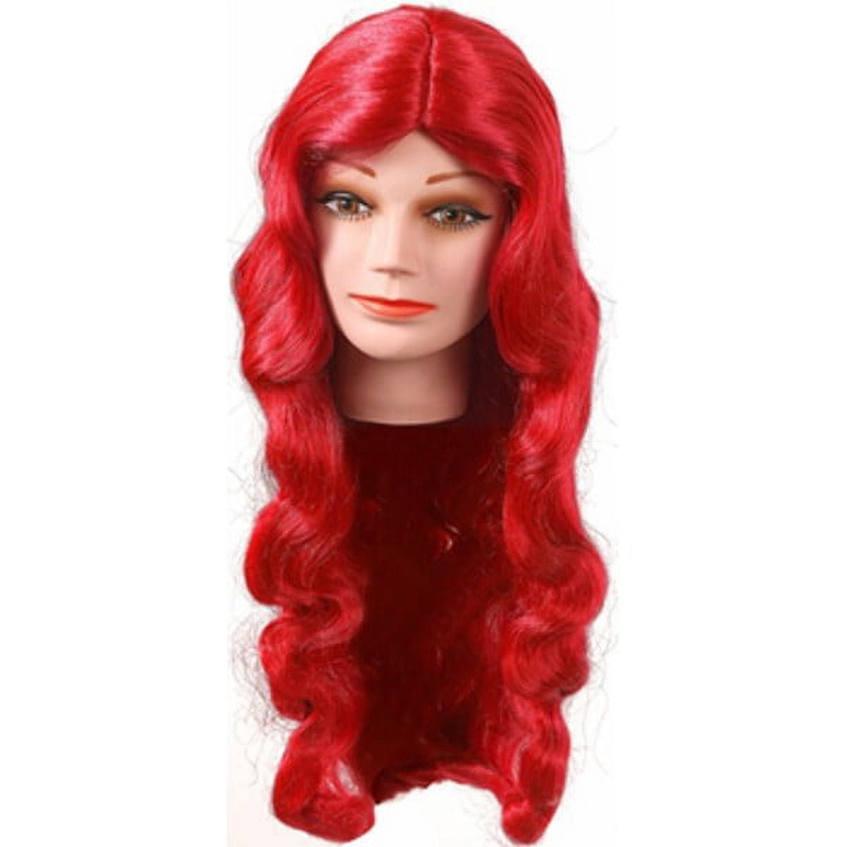 Red Deluxe Jessica Rabbit Wig - Walmart.com