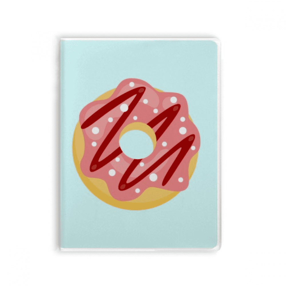 Red Dessert Sweet Food Notebook Gum Cover Diary Soft Cover Journal ...