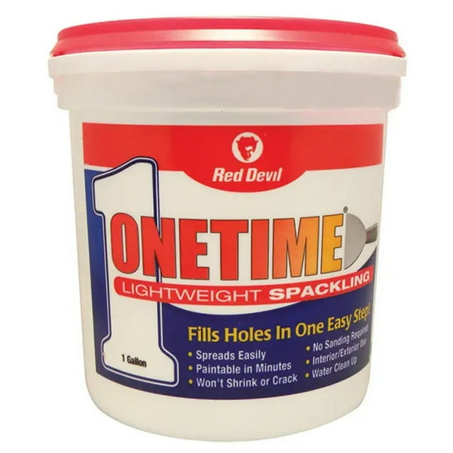 Red Devil 0541 White Onetime Spackling Compound - Walmart.com