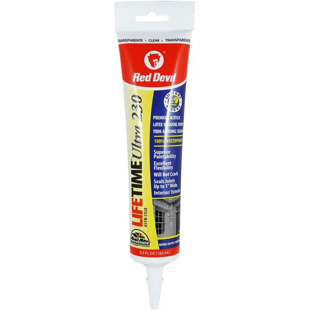 Red Devil 0705 Lifetime Ultra Premium Elastomeric Acrylic Latex Sealant ...