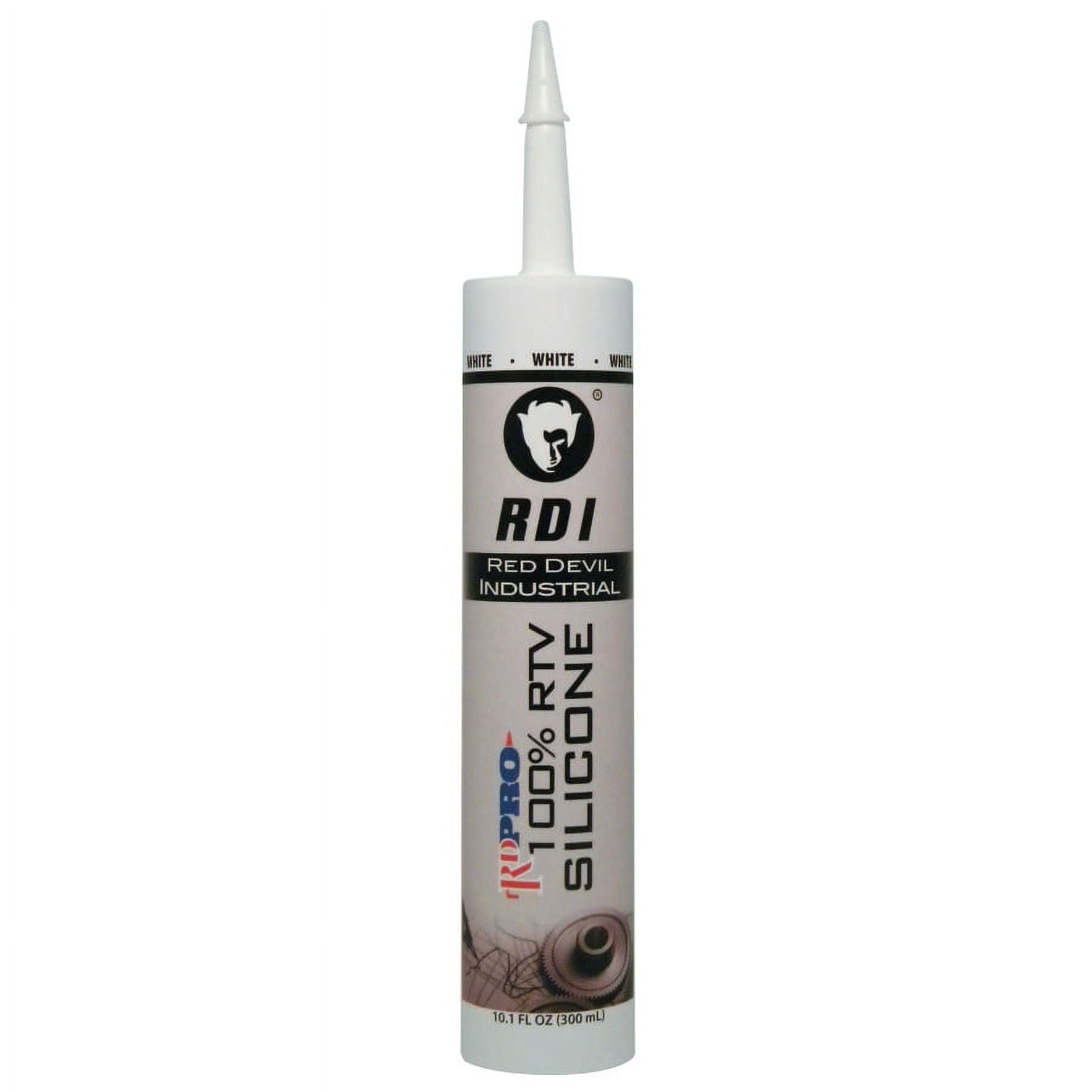 Red Devil 08160I RD PRO Industrial Grade RTV 100% Silicone Sealant 10.1 ...