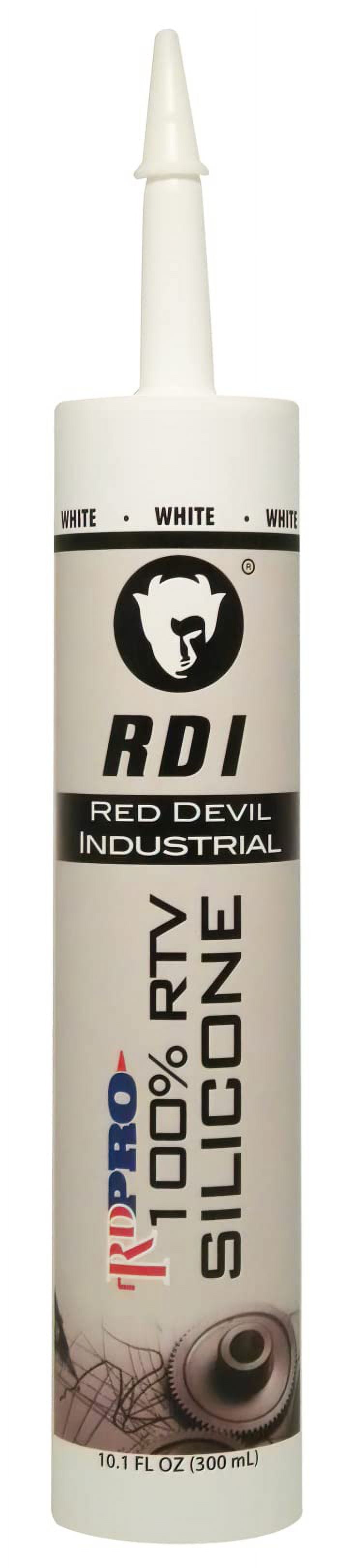 Red Devil 08160I RD PRO Industrial Grade RTV 100% Silicone Weather ...