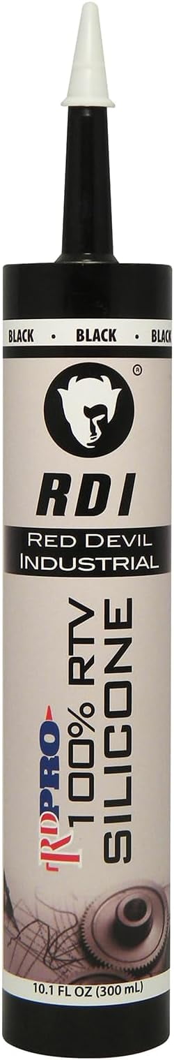 Red Devil 08166I RD PRO Industrial Grade RTV 100% Silicone Weather ...