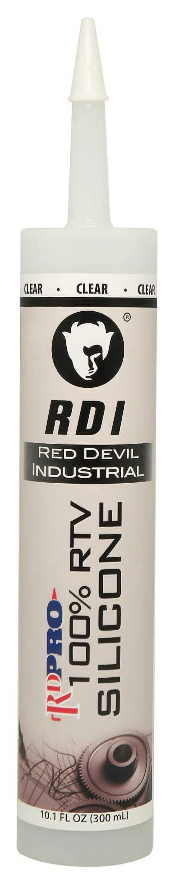 Red Devil 08260I RD PRO Industrial Grade RTV 100% Silicone Weather ...