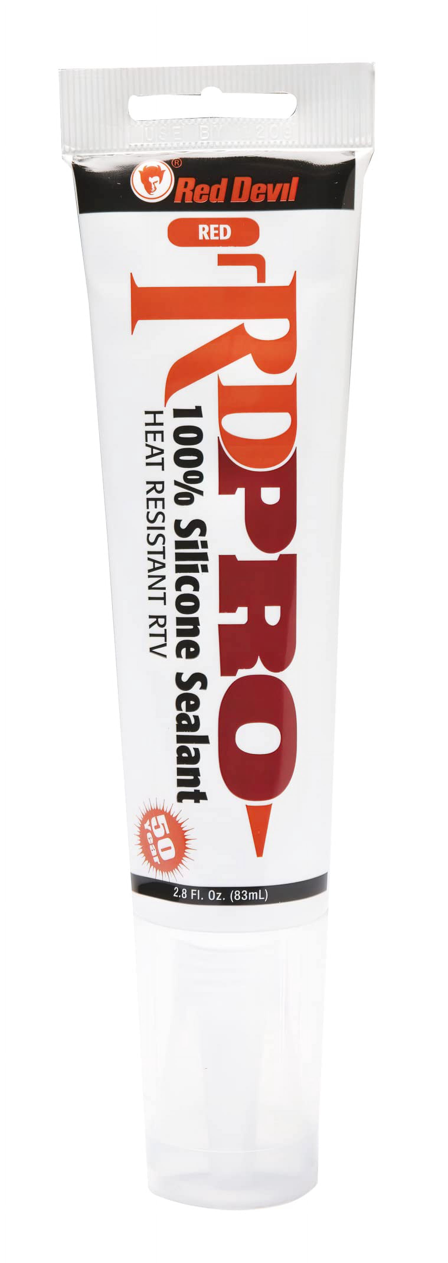 Red Devil 08290I RD PRO 100% Heat Resistant RTV Silicone Sealant, A ...