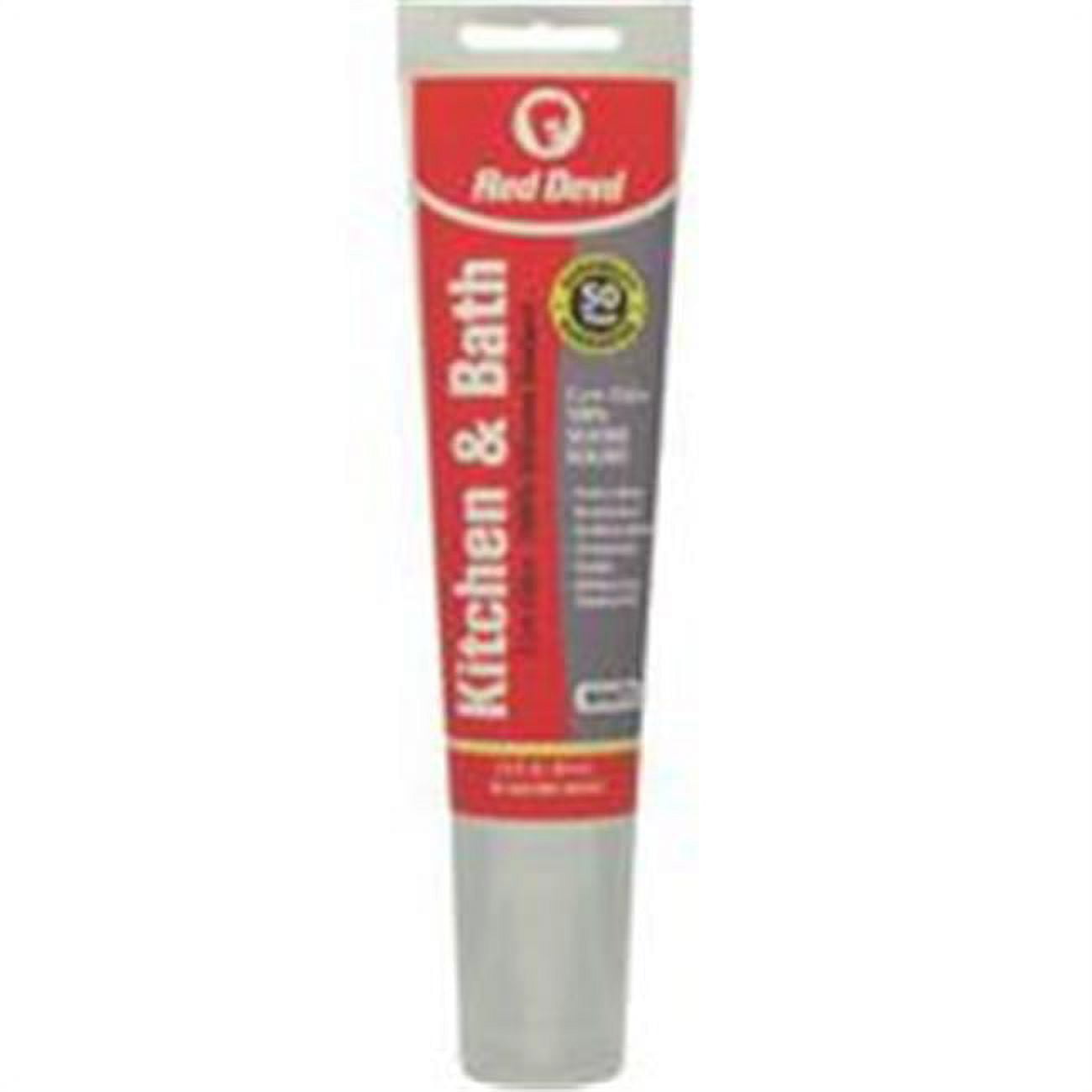 Red Devil 0883 Silicone Sealant White 2.8 oz Tube - Walmart.com
