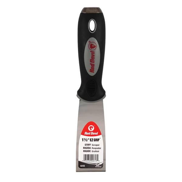 Red Devil 1.5 EZ Grip Stiff Putty Knife - Walmart.com