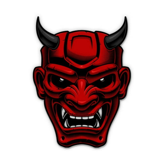 Red Devil - 12" Vinyl Sticker Waterproof Decal - Walmart.com